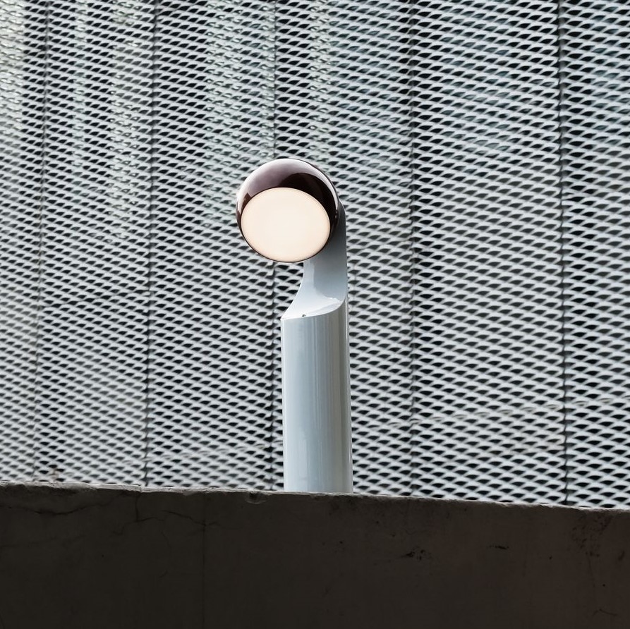 Mono Portable Reading Lamp - Rust & Sky