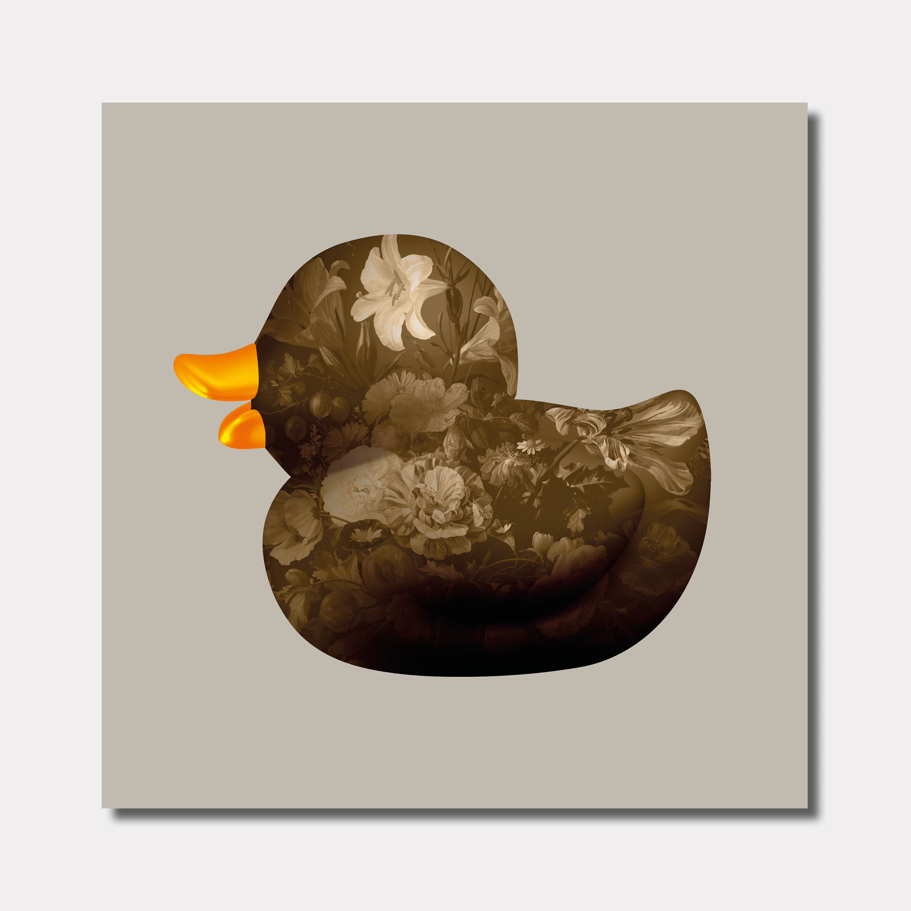 BB. Duck - Flower