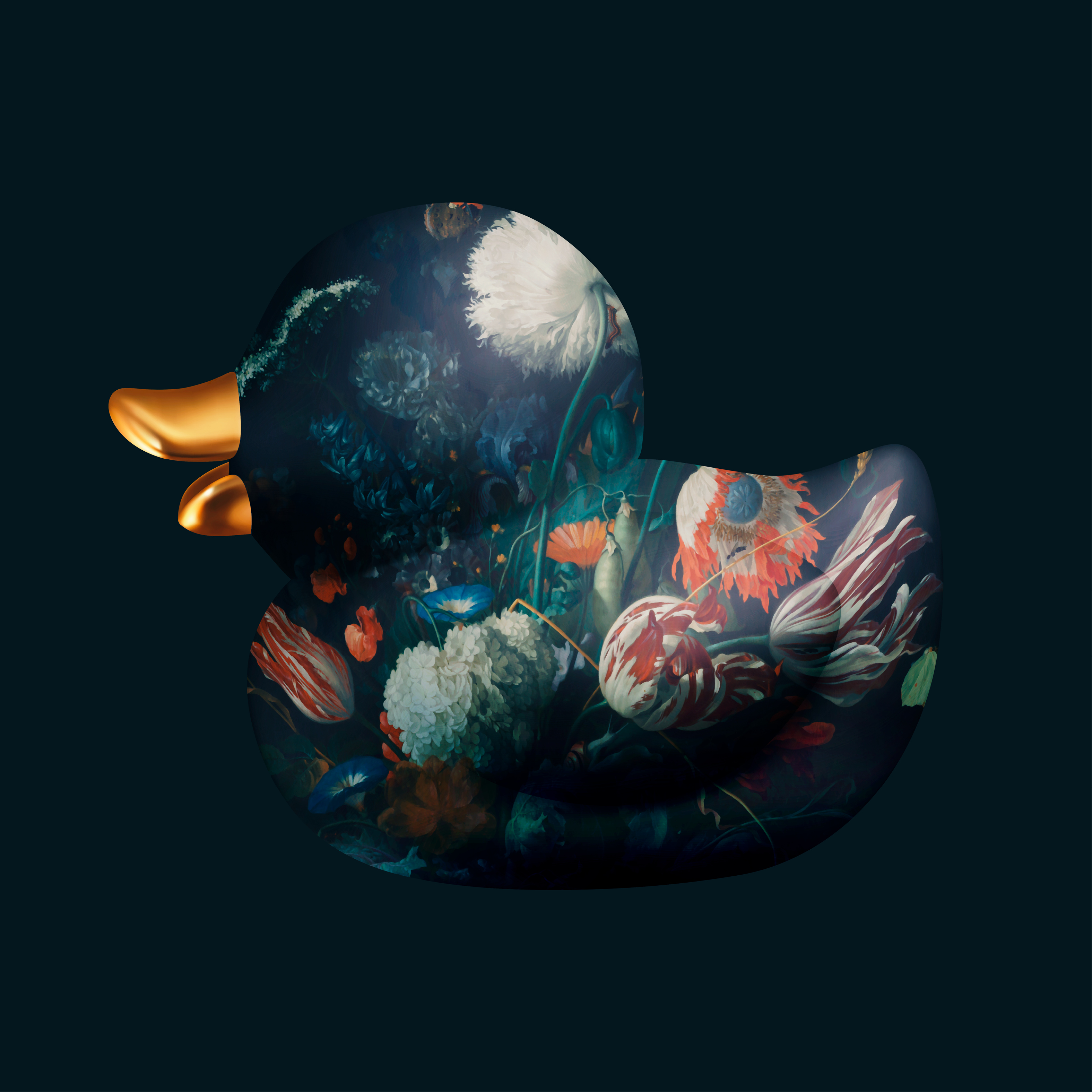 BB. Duck - Flower