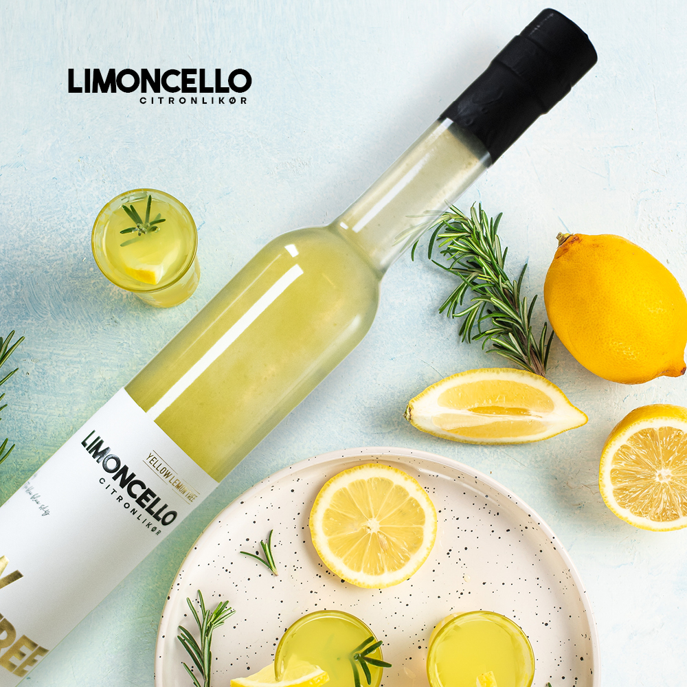 YELLOW LEMON TREE - Limoncello - Citronlikør